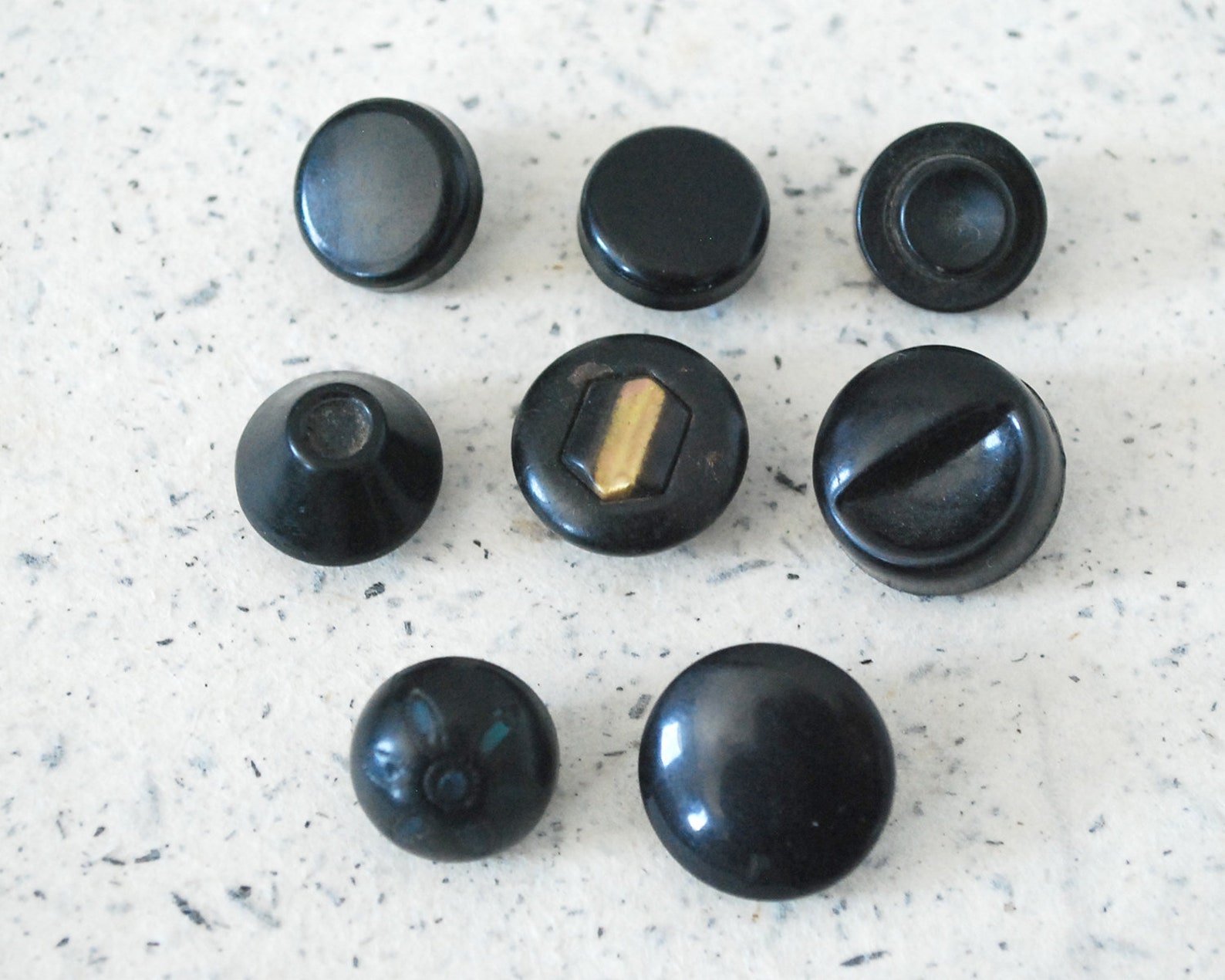 26 Celluloid Tight Top Buttons Vintage Art Deco Buttons | Etsy