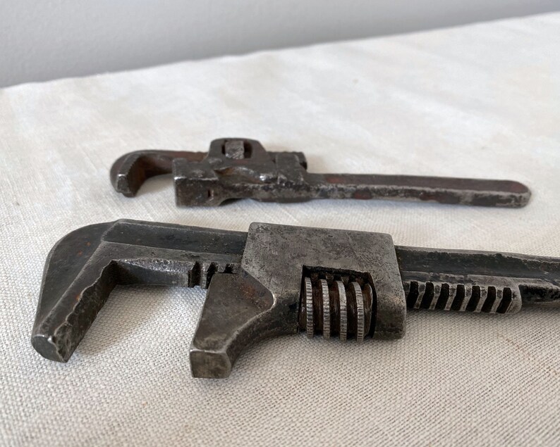 Antique Pipe Wrenches Model T Ford Wrench Trimo Monkey - Etsy