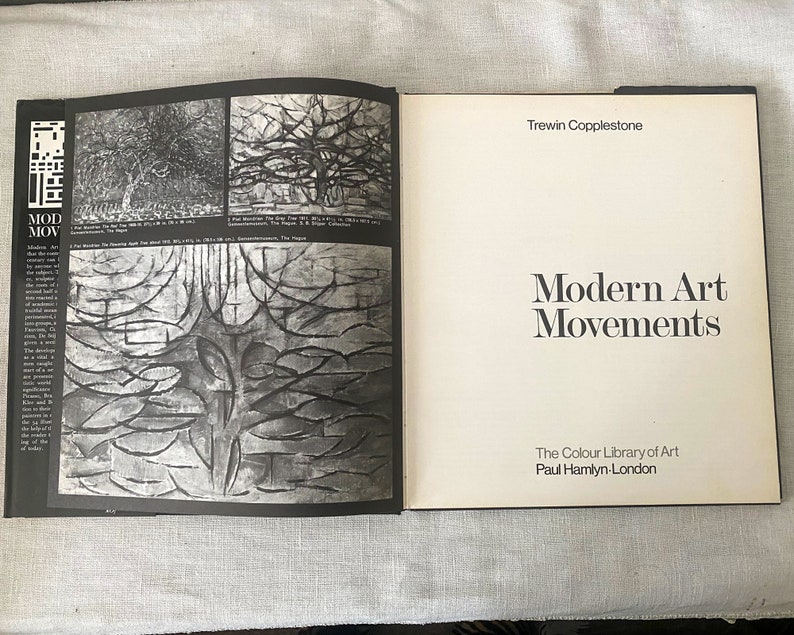 1967 modern Art Movements Vintage Art Book by - Etsy