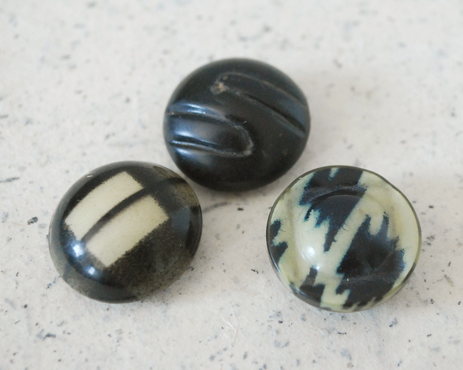 26 Celluloid Tight Top Buttons Vintage Art Deco Buttons - Etsy