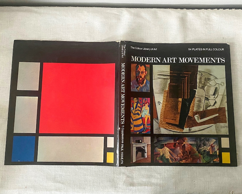 1967 modern Art Movements Vintage Art Book by - Etsy