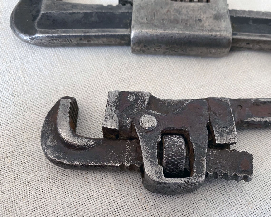 Antique Pipe Wrenches Model T Ford Wrench Trimo Monkey - Etsy