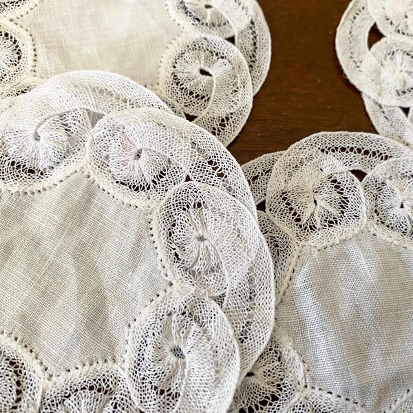 Lace Coaster - Etsy