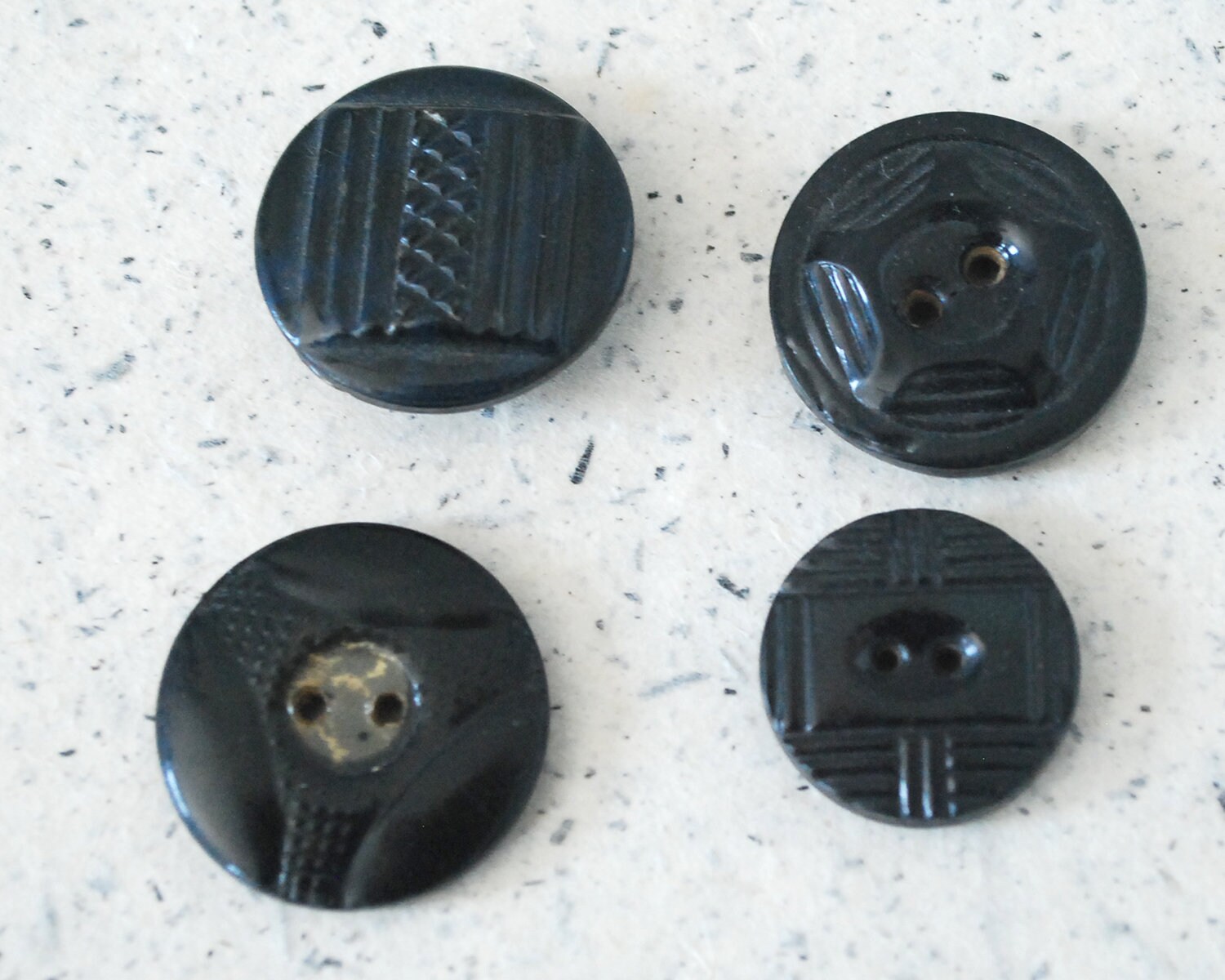 26 Celluloid Tight Top Buttons Vintage Art Deco Buttons - Etsy