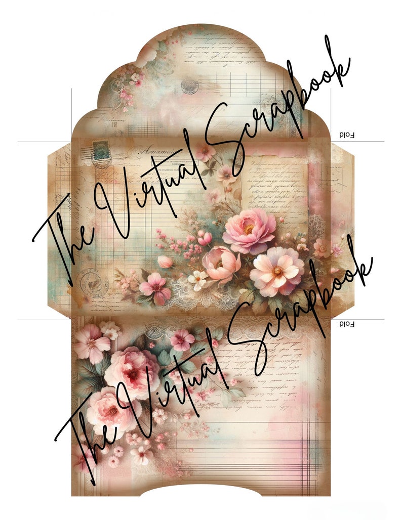 Pretty Pink Junk Journal Digital Kit - Etsy