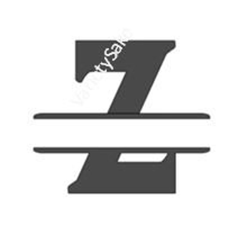 Letter Z Knock Out, Cut Out, PNG, Used for Sublimation, Vinyl Cuts, DS ...