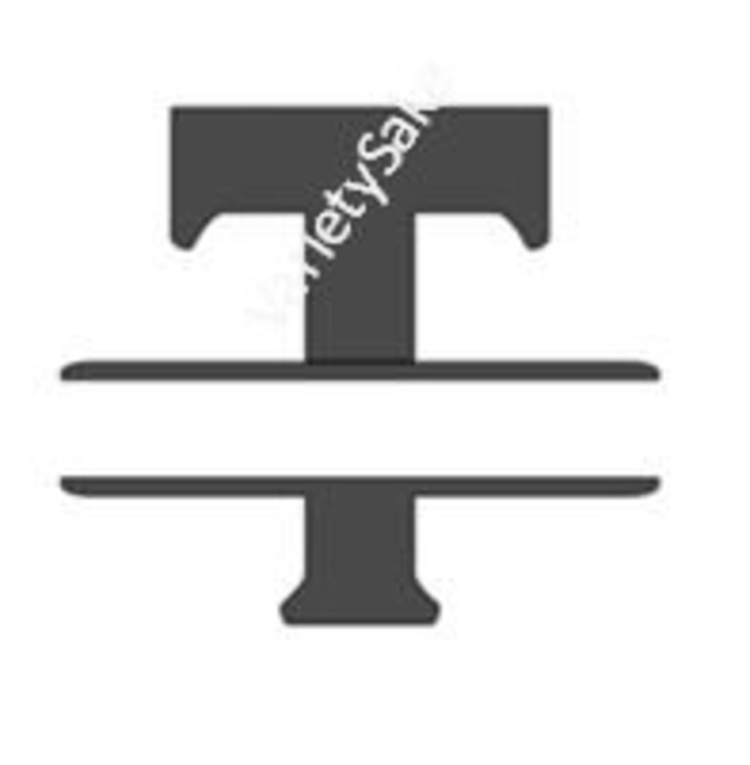 Letter T Knock Out, Cut Out, PNG, Used for Sublimation, Vinyl Cuts, DS ...