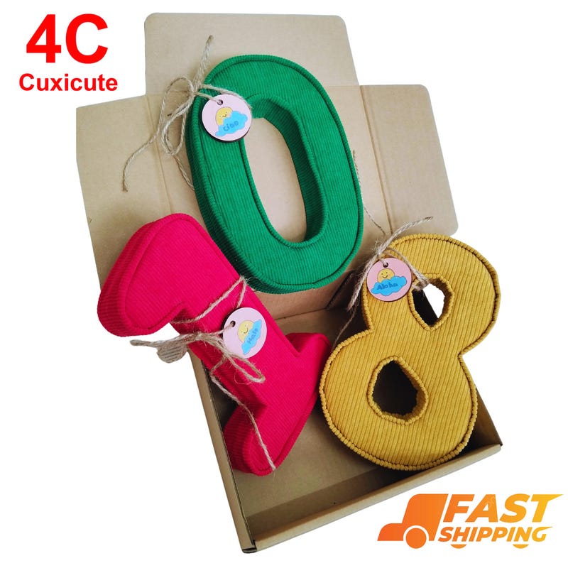 Fabric Numbers - Etsy