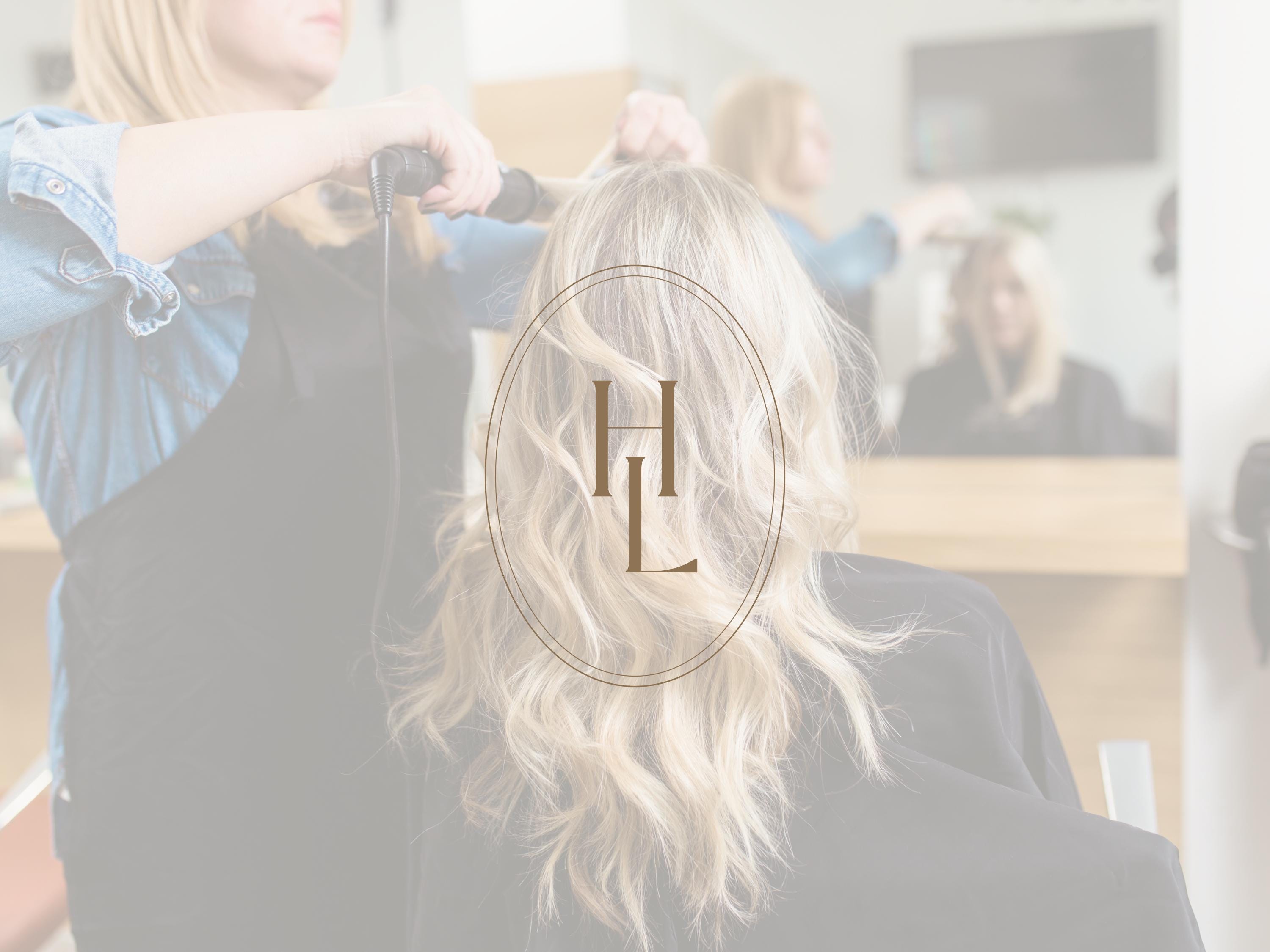 Editable Hair Salon Hairstylist Logo Template: DIY Beauty Branding ...
