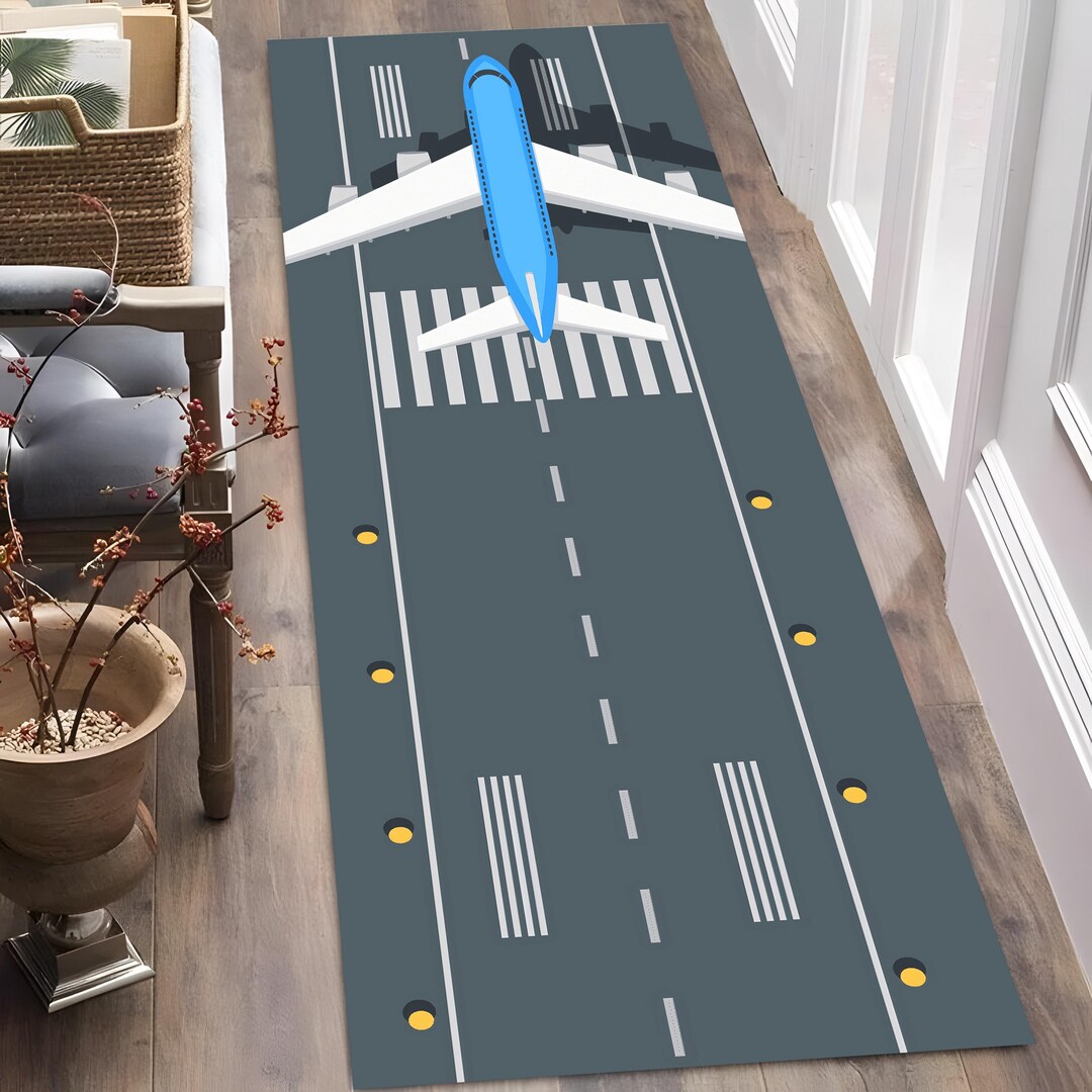 Runner Rug, Runway Rug, Track Rug, Aircraft Rug, Aviation Rug, Airport ...