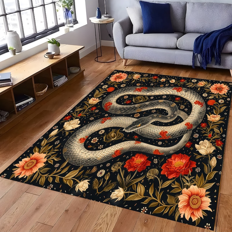 Snake Rug - Etsy