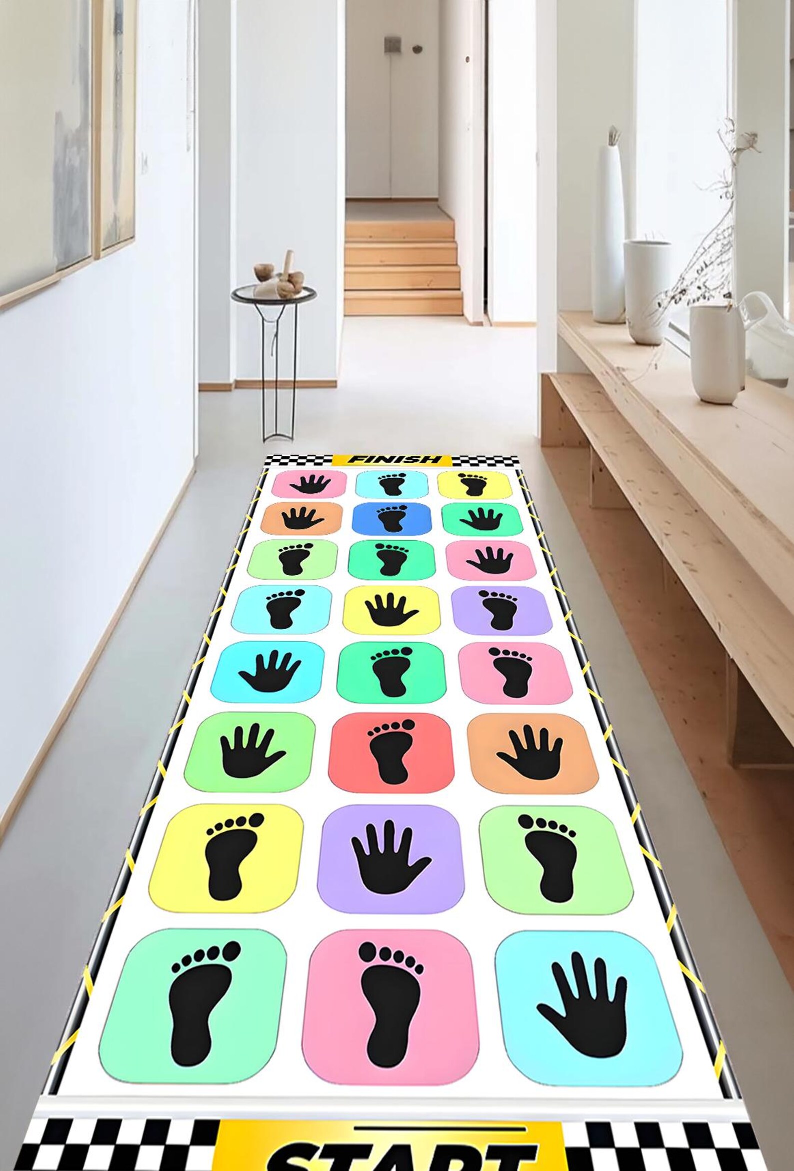 Twister Game Runner Rug, Playroom Decor, Family Fun - Etsy