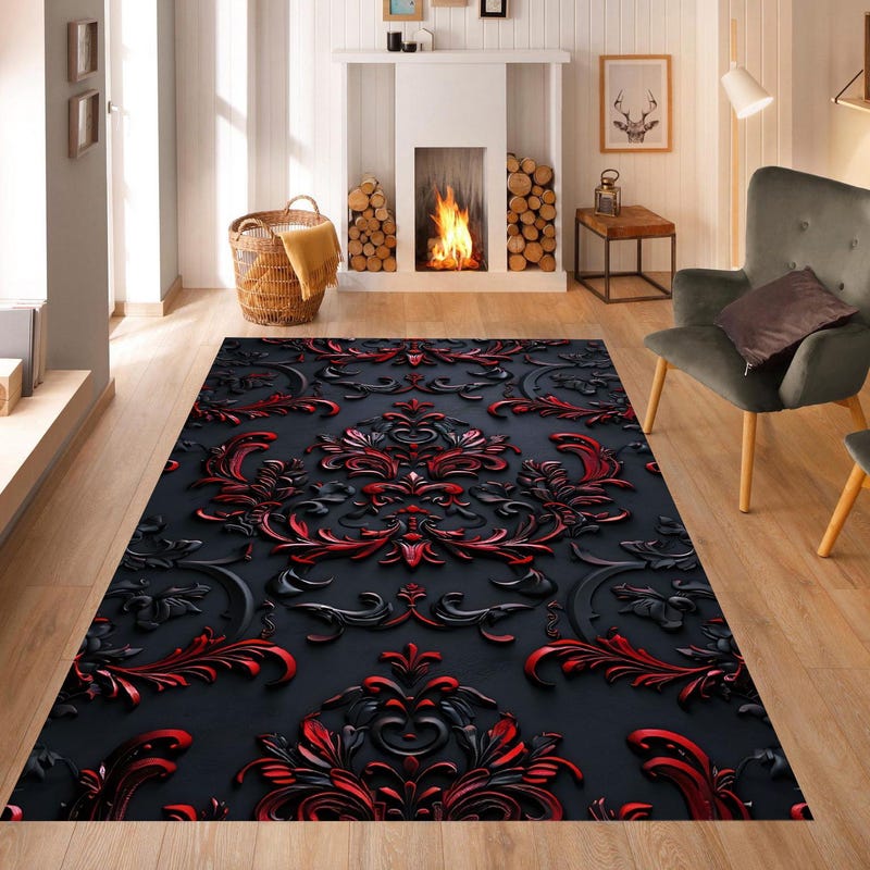Gothic Rug - Etsy
