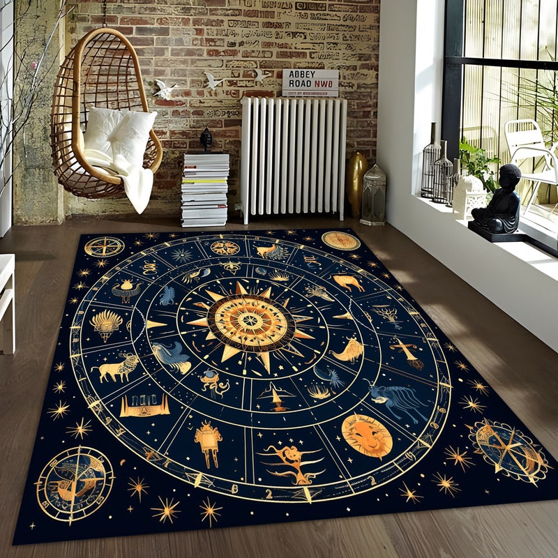 Astrology Rug - Etsy