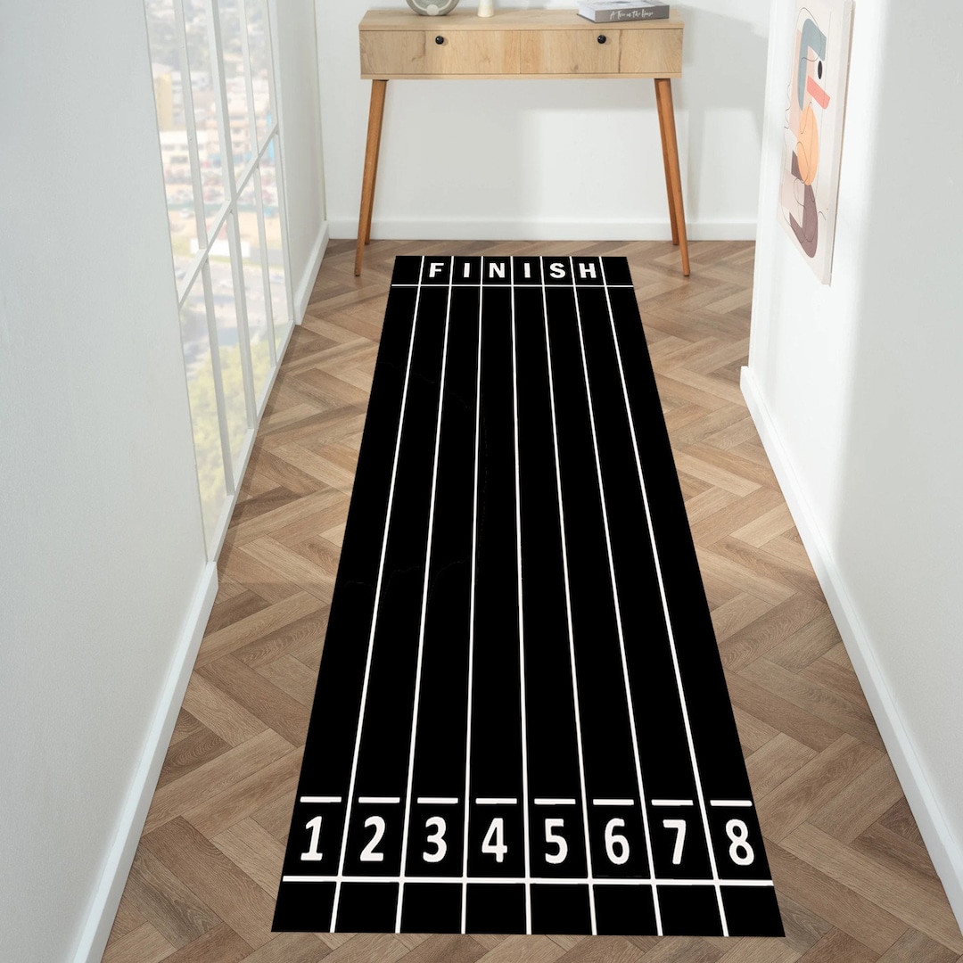 Runner Rug, Running Track Rug, Finish Line, Boys Room, Kids Room, Game ...
