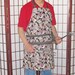 Firemen Matoi and Senjafuda Design Men's BBQ Grilling Chefs Bib Apron ...