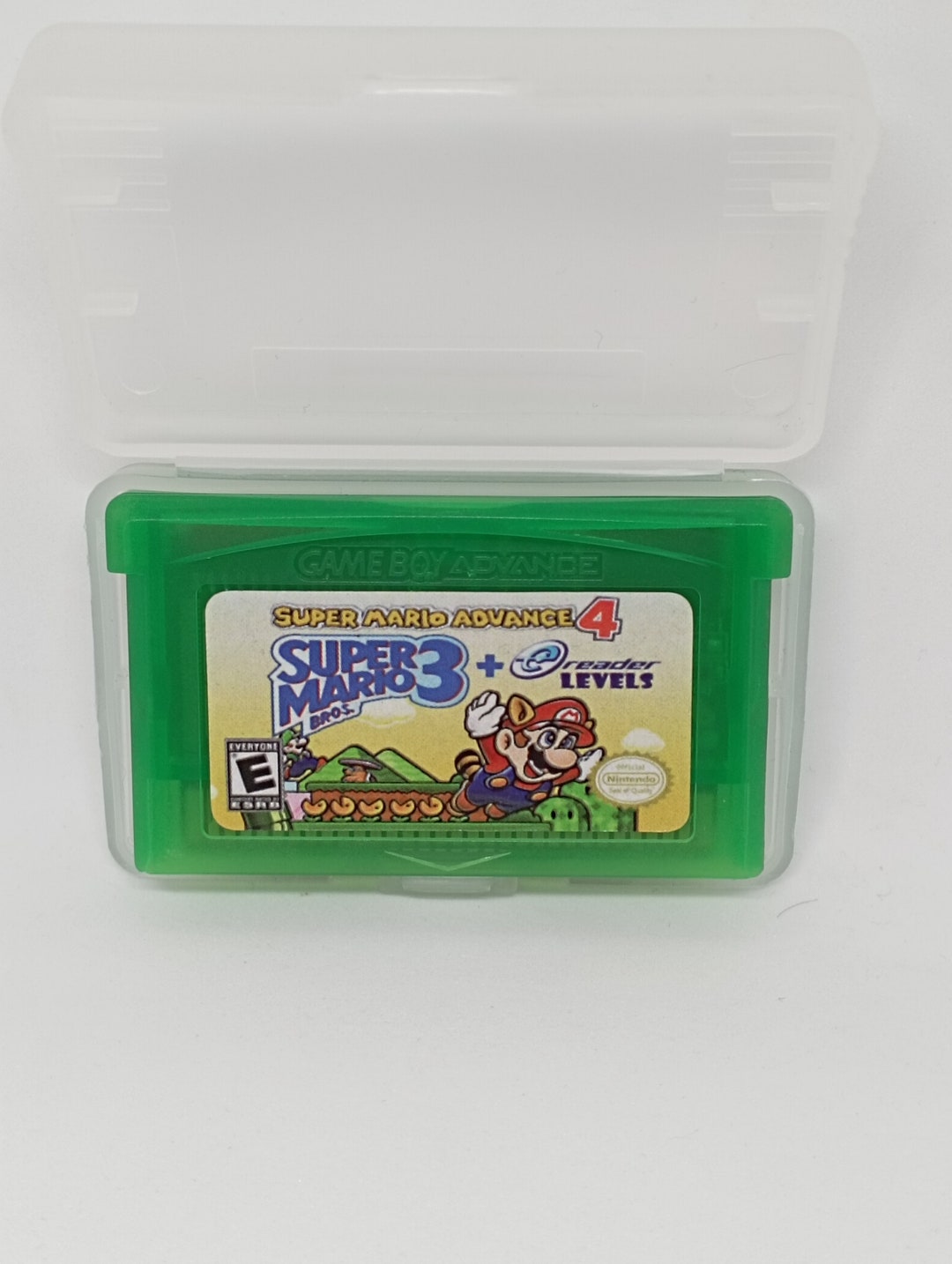 Custom Made of the Hck Super Mario Advance 4 Bros 3 BONUS 38 E-reader ...