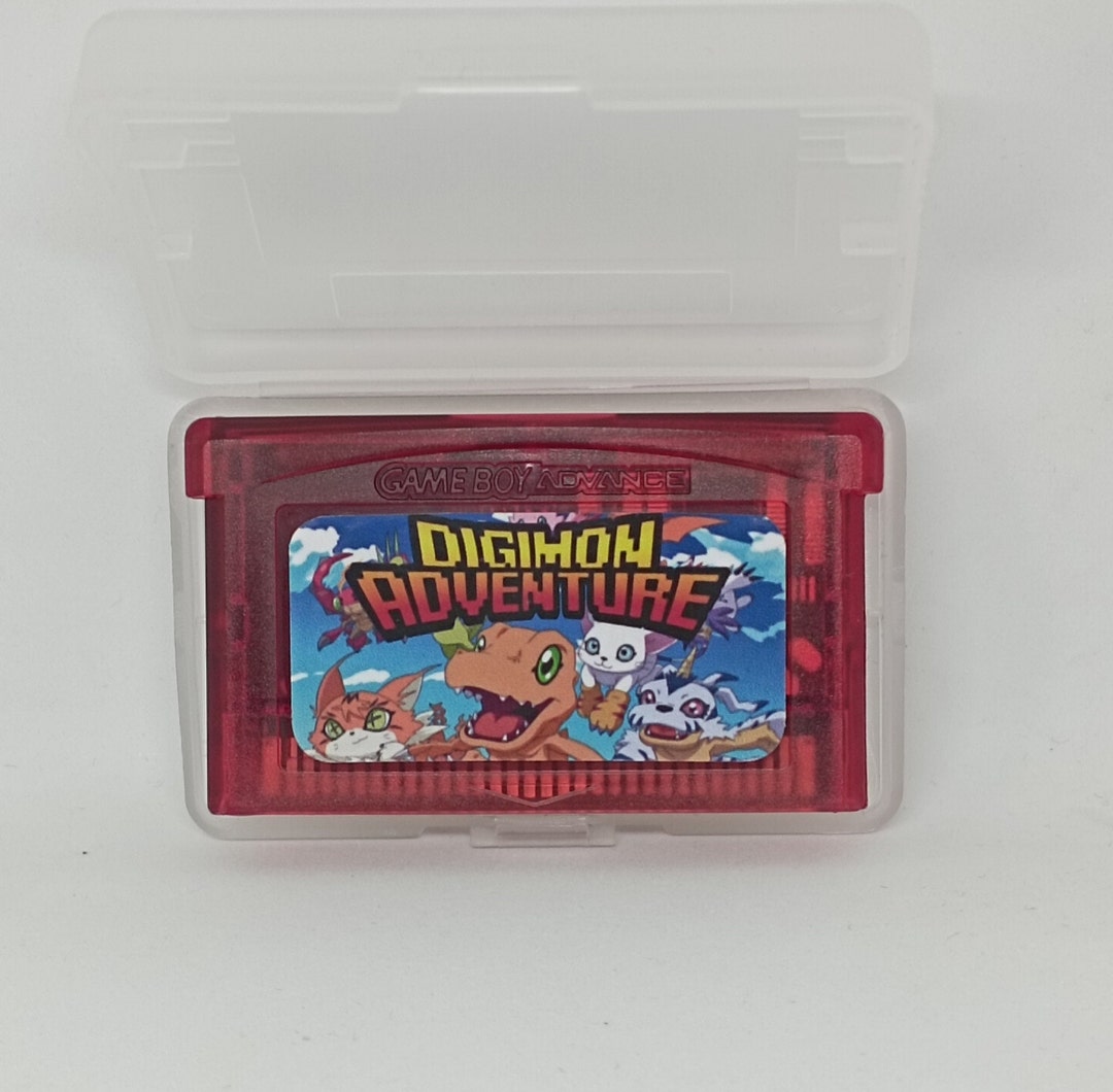 Custom Made of Unlicensed Game DIGIMON ADVENTURE for Gameboy Advance ...
