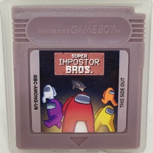 Custom Made of Super Impostor Bros among Us for Gameboy / Game Boy ...