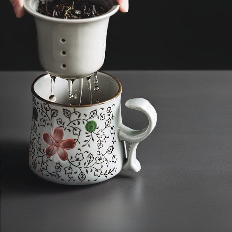 Ceramic Tea Strainer - Etsy