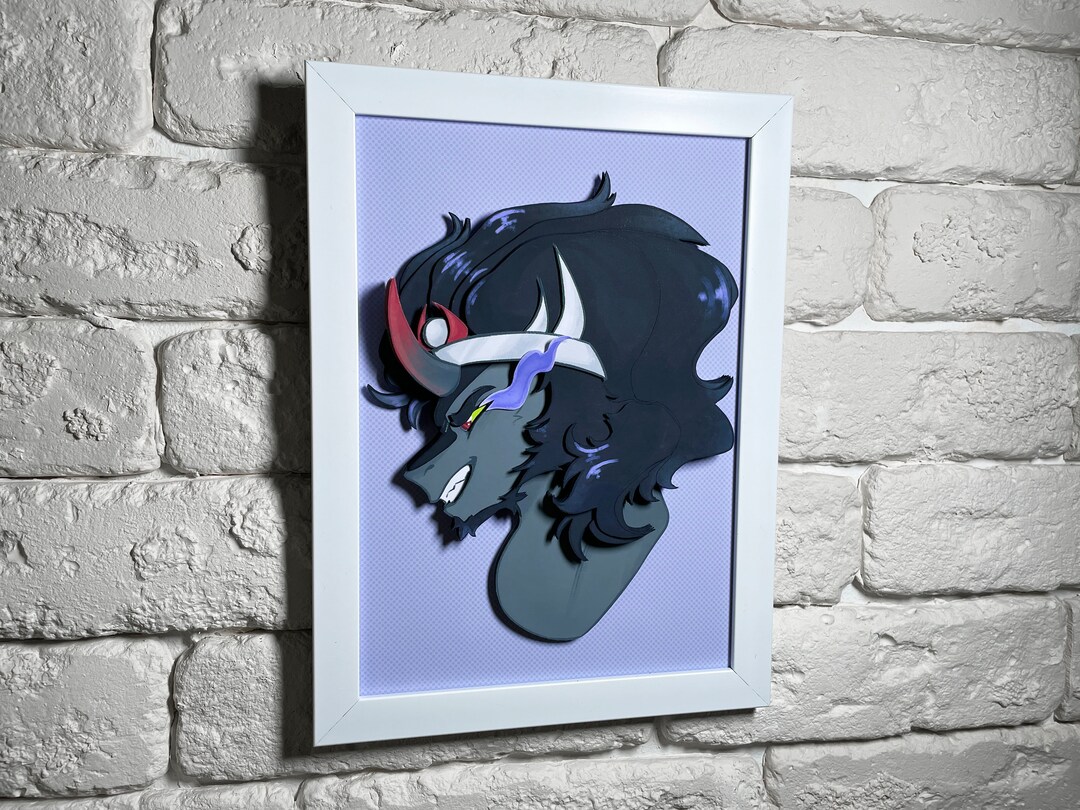 King Sombra Portrait Diorama - Etsy