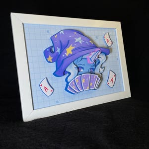 Portrait Diorama Big and Powerful Trixie With My Little Pony - Etsy