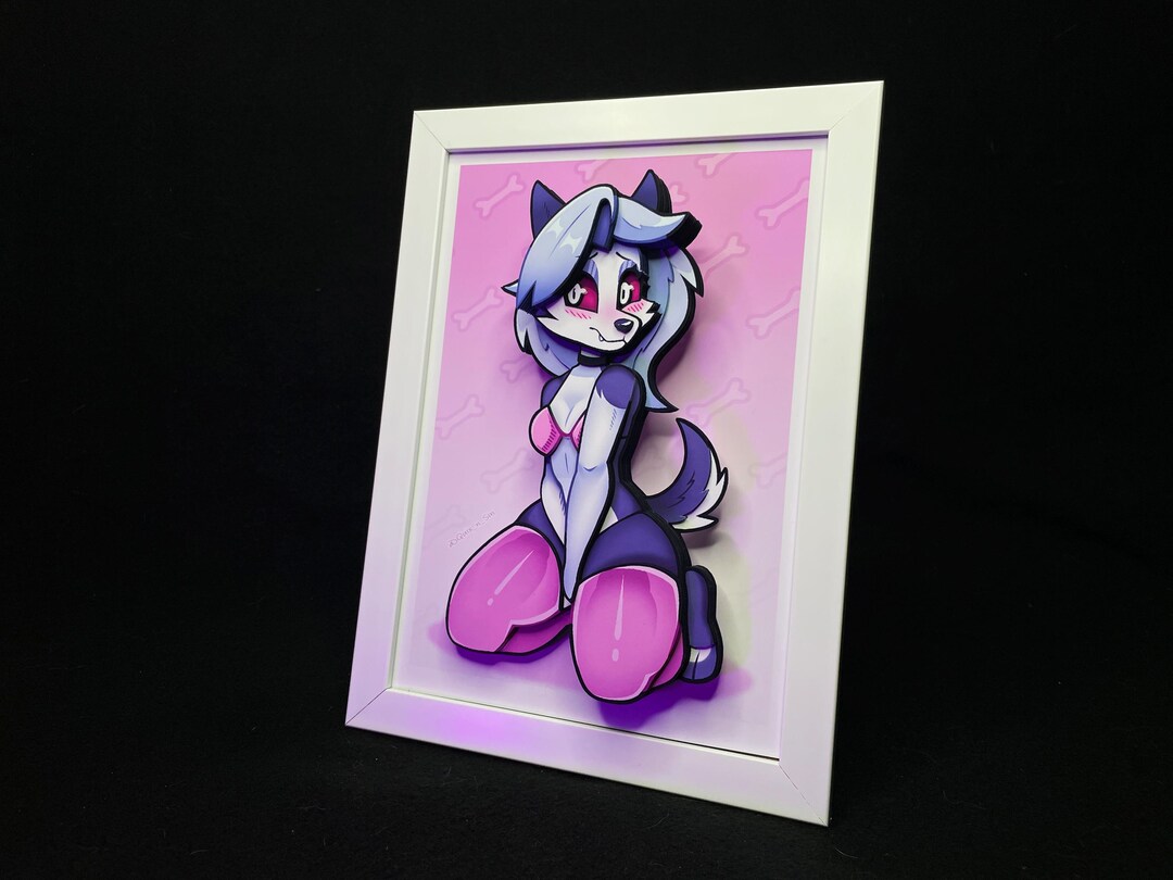 Luna | Helluva Boss | Shadow Box - Etsy