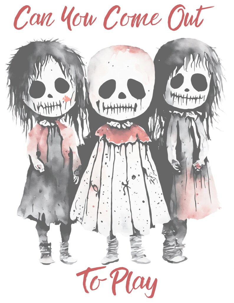 10 CREEPY HALLOWEEN SIGNS - Etsy