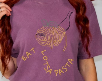 Pasta Shirt, Funny Spaghetti Shirt, Italian Food Tshirt, Foodie Shirt ...