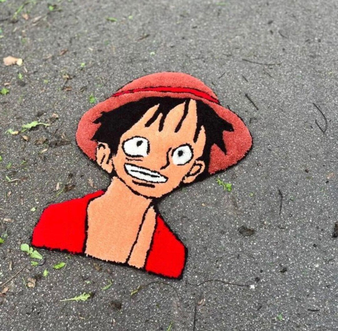 Monkey D.luffy Tufted Rug , Monkey D.luffy , Fun Decoration ...