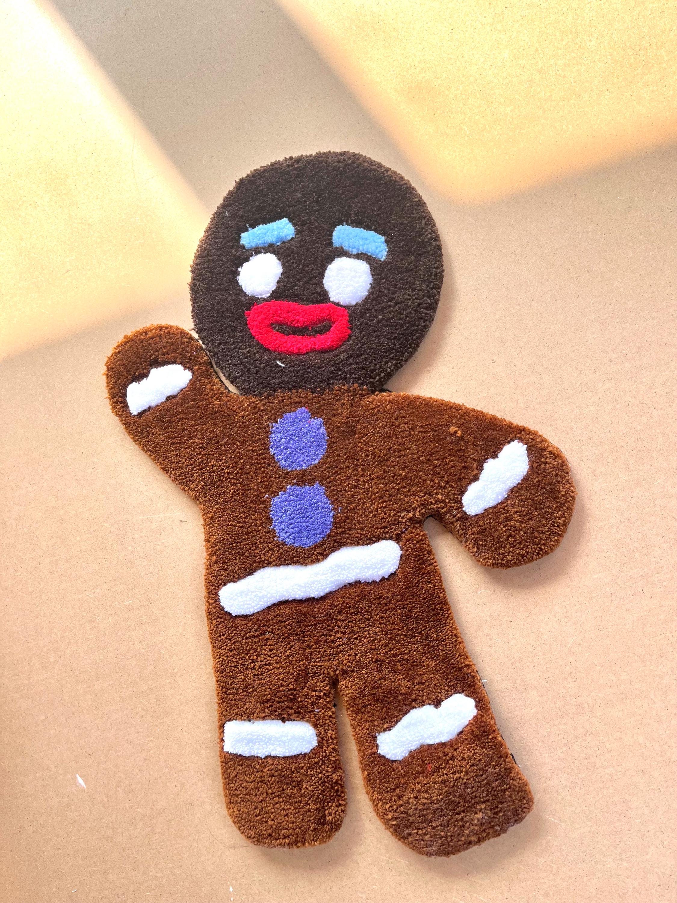 Shrek , Shrek Gingerbread Man Tufted Rug , Fun Decoration, Personalized ...