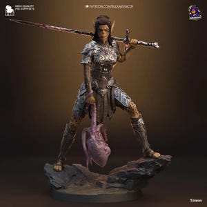 Lae'zel Figure Statue 3D Printed Great Gift for Collectors Handmade ...