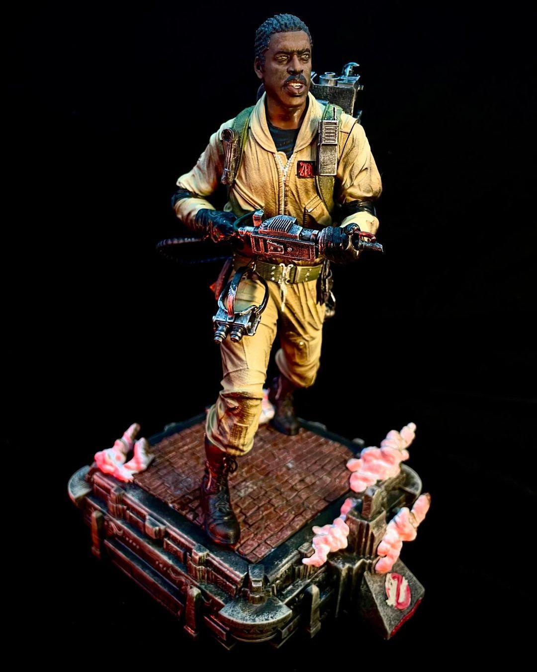 Winston Zeddemore Figure Statue 3D Printed FULL COLOR Great Gift for ...