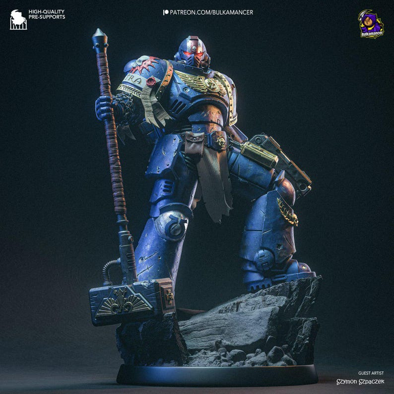 Titus Figure Statue 3D Printed Great Gift for Collectors Handmade Gift ...