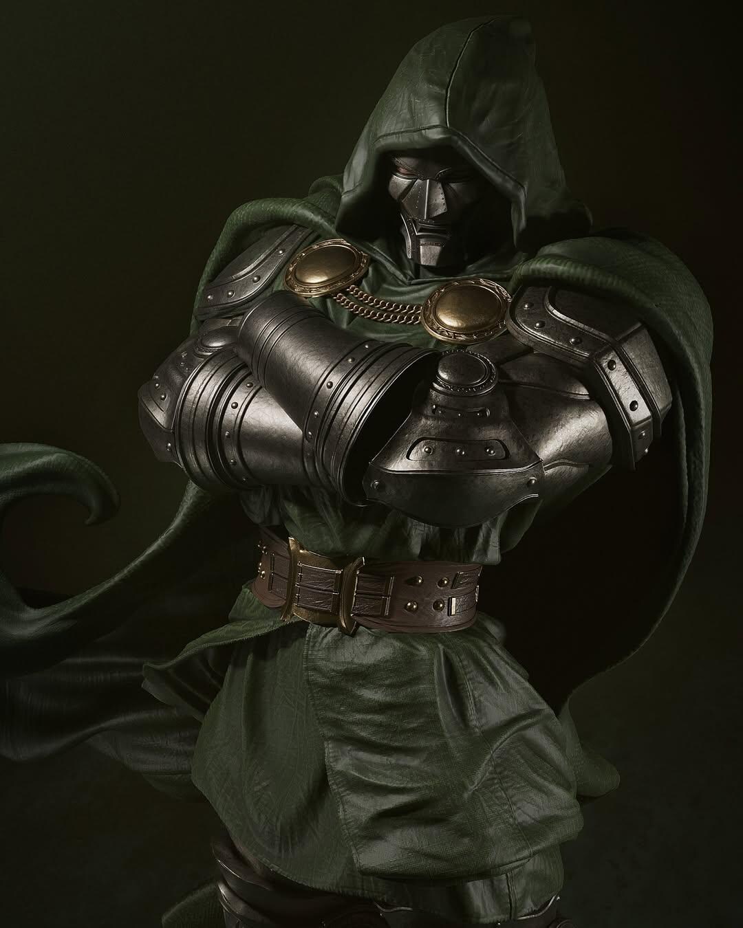 Dr Doom Figure Statue 3D Printed Great Gift for Collectors Handmade ...