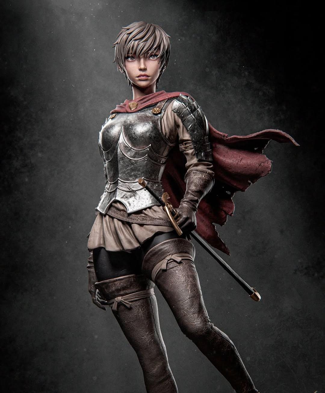 Casca Figure Statue 3D Printed Great Gift for Collectors Handmade Gift ...