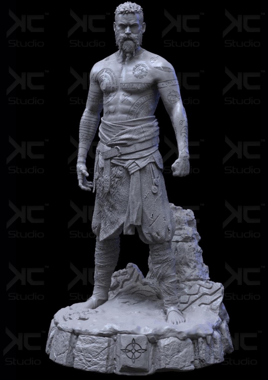 Baldur Figure Statue 3D Printed Great Gift for Collectors Handmade Gift ...