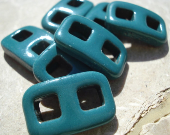 Teal Green Clasps Qty 1 All-one-piece Instant Clasp Buckle Toggle ...