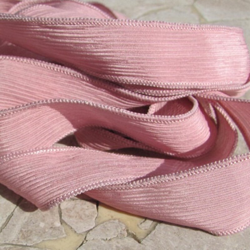 Pink Silk Ribbon - Etsy