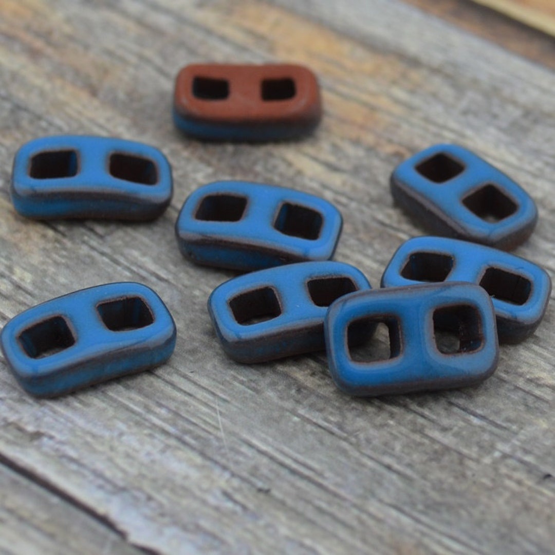 Blue Ceramic Clasp Buckle Clasp All-one-piece Instant Clasp - Etsy