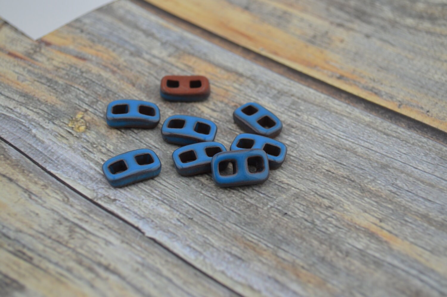 Blue Ceramic Clasp Buckle Clasp All-one-piece Instant Clasp - Etsy