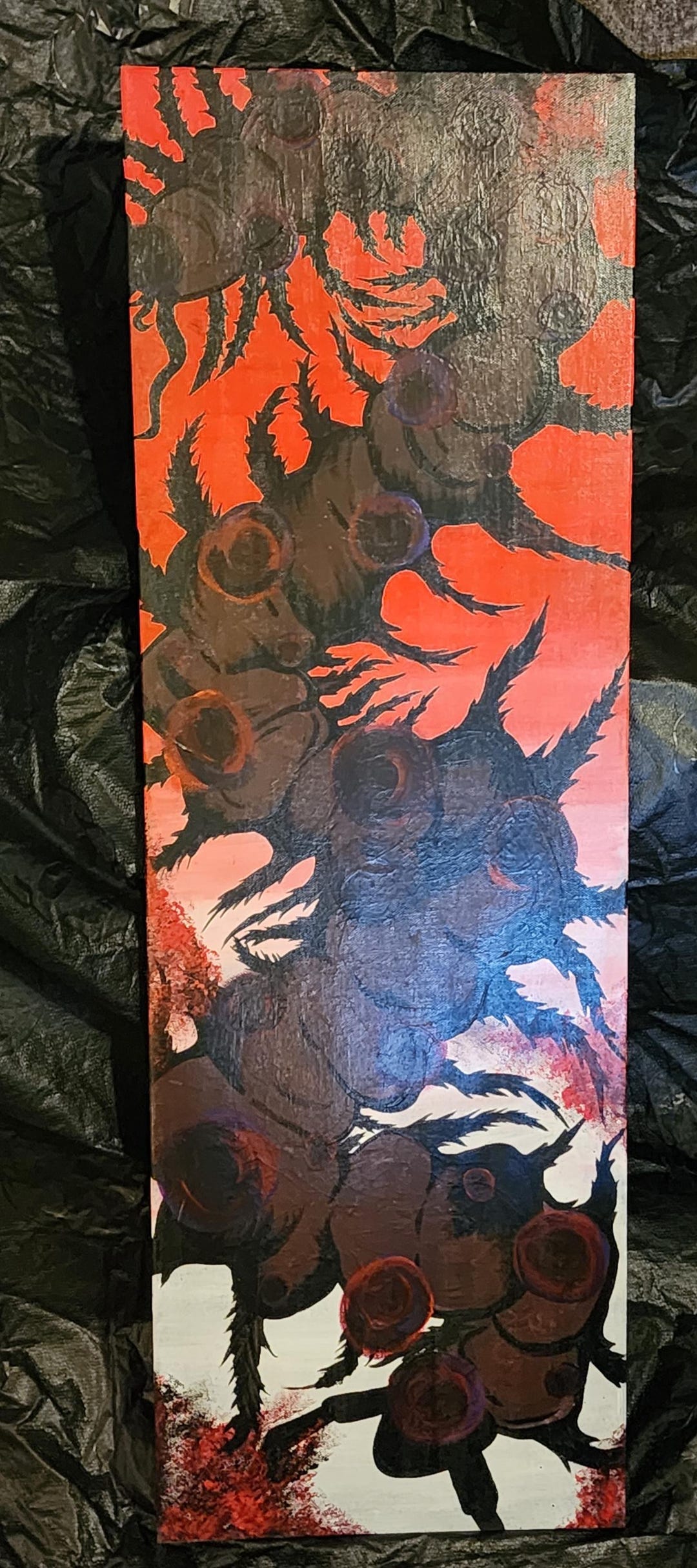 Orignal Toyko Ghoul Inspired Centipede Painting - Etsy