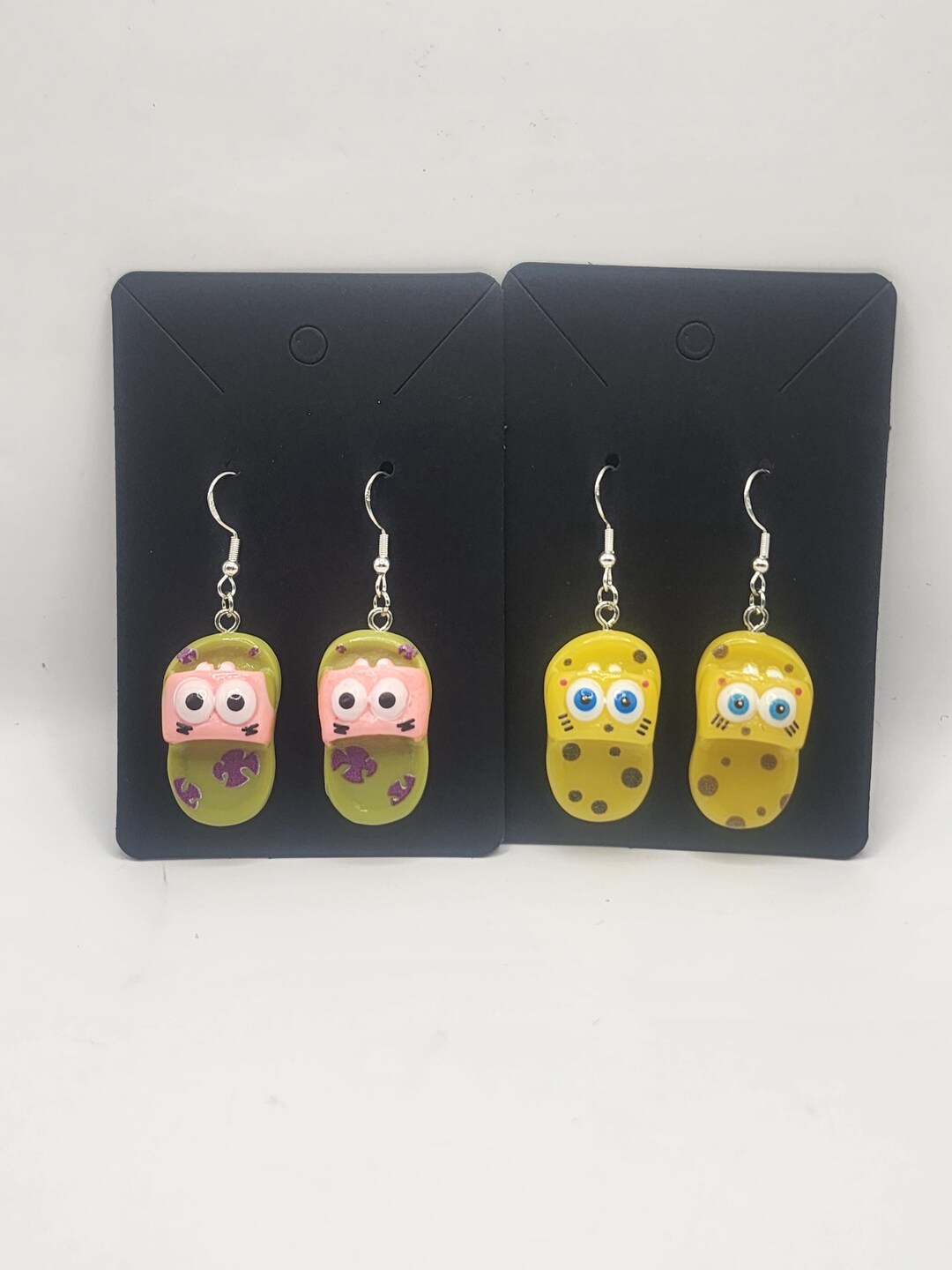 Nickelodeon Spongebob INSPIRED Earrings - Etsy