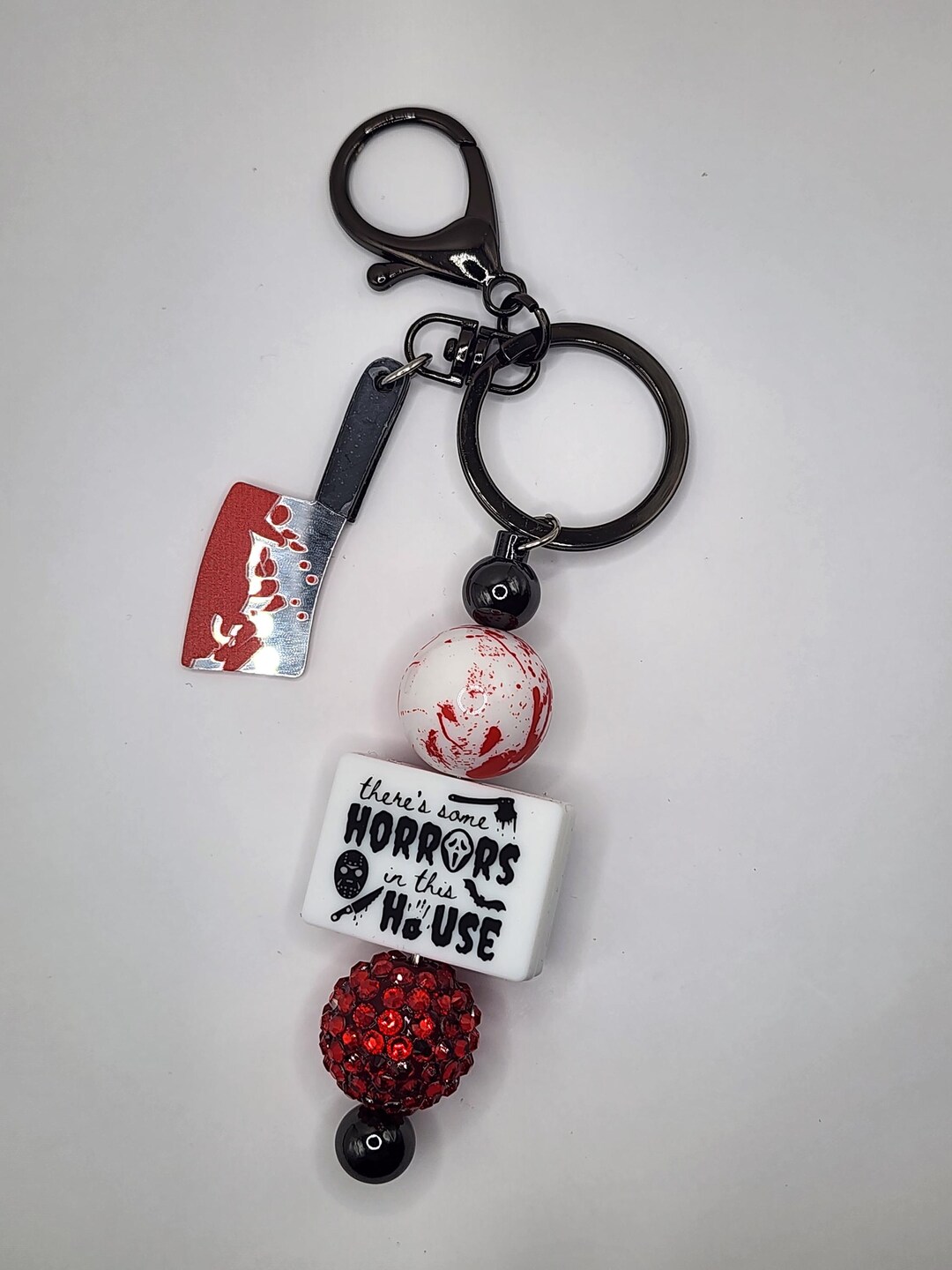 Horror Theme Keychain - Etsy