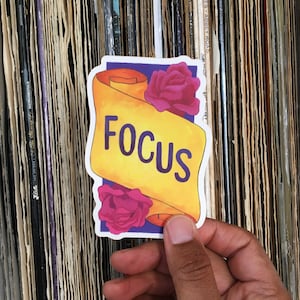 Focus Sticker - Etsy