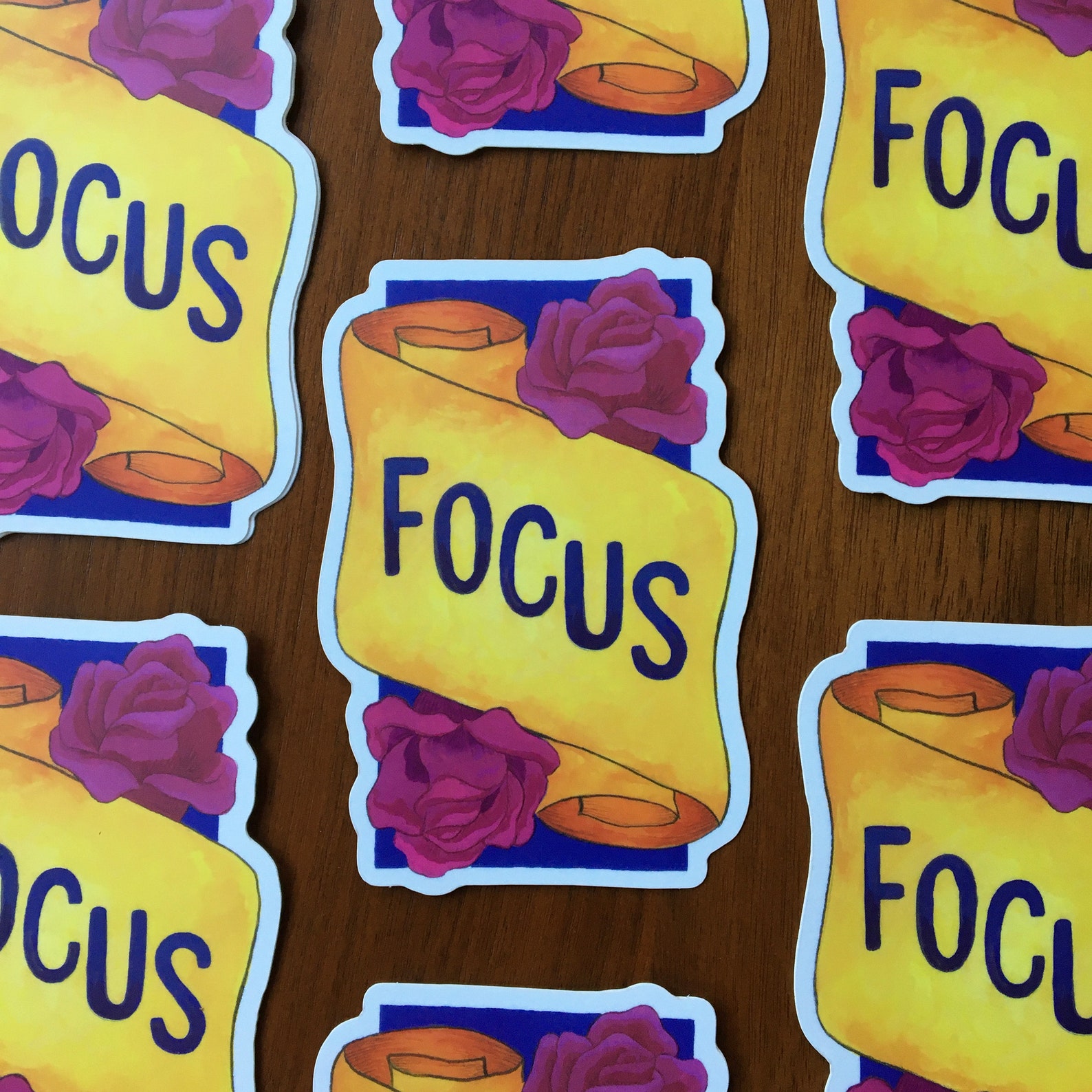 Focus Sticker - Etsy