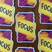 Focus Sticker - Etsy