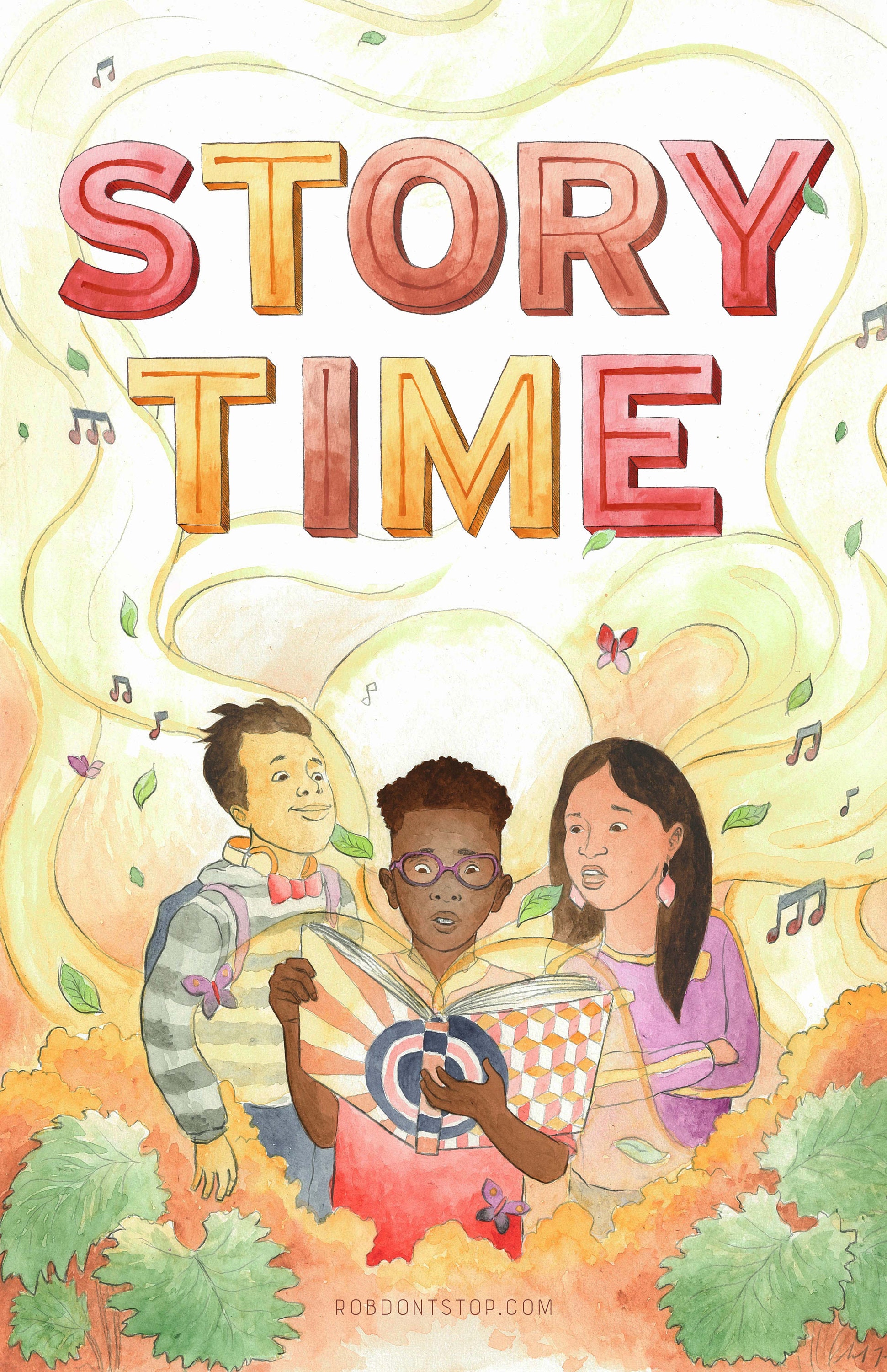 Storytime Print 2 - Etsy