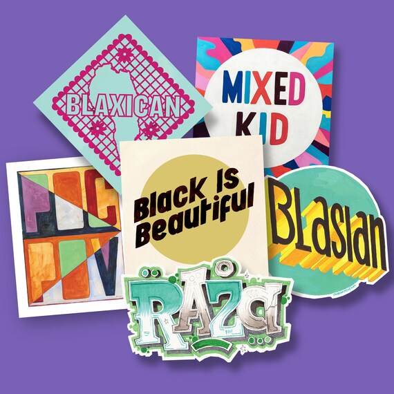 Multicultural Sticker Pack | Etsy