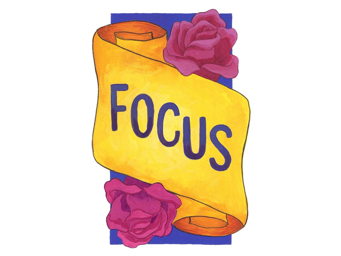 Focus Sticker - Etsy